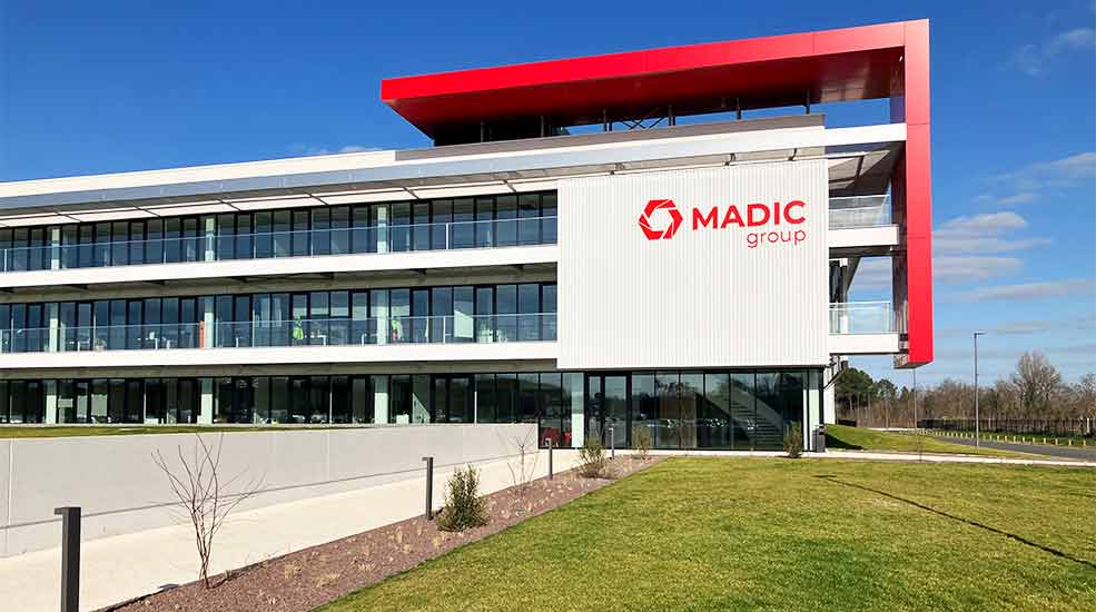 Construction du nouveau site de production MADIC - Technivert